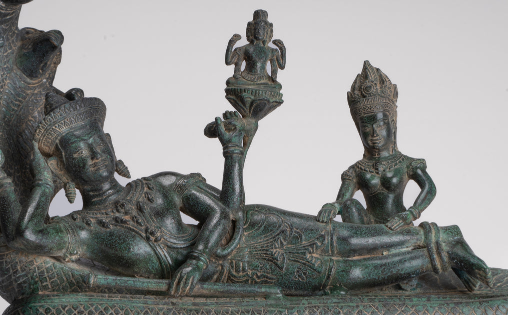 The Symbolism of Reclining Vishnu: The Cosmic Protector in Eternal Res ...