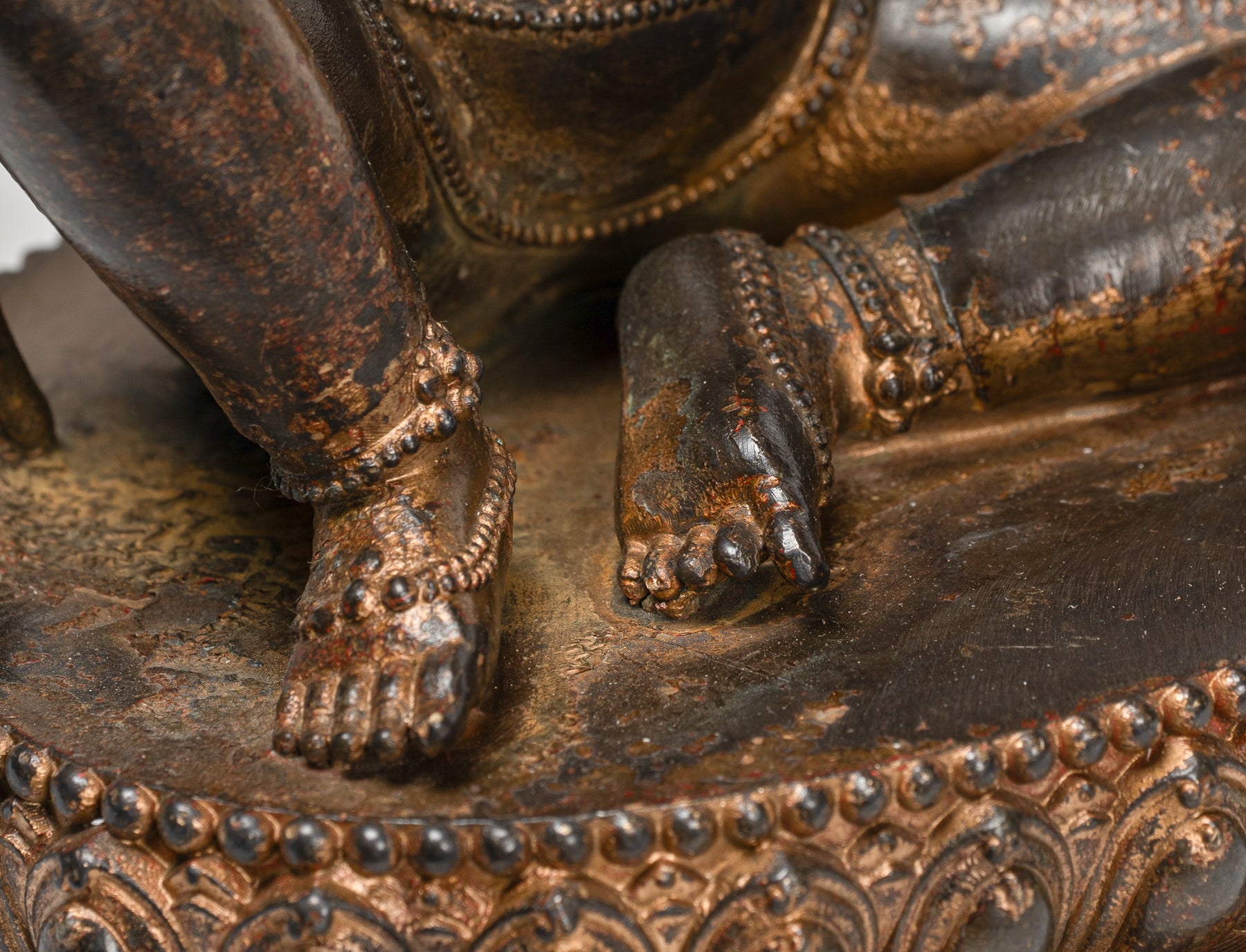 Masterpiece Antique Tibetan Style Avalokiteshvara Bodhisattva Statue ...