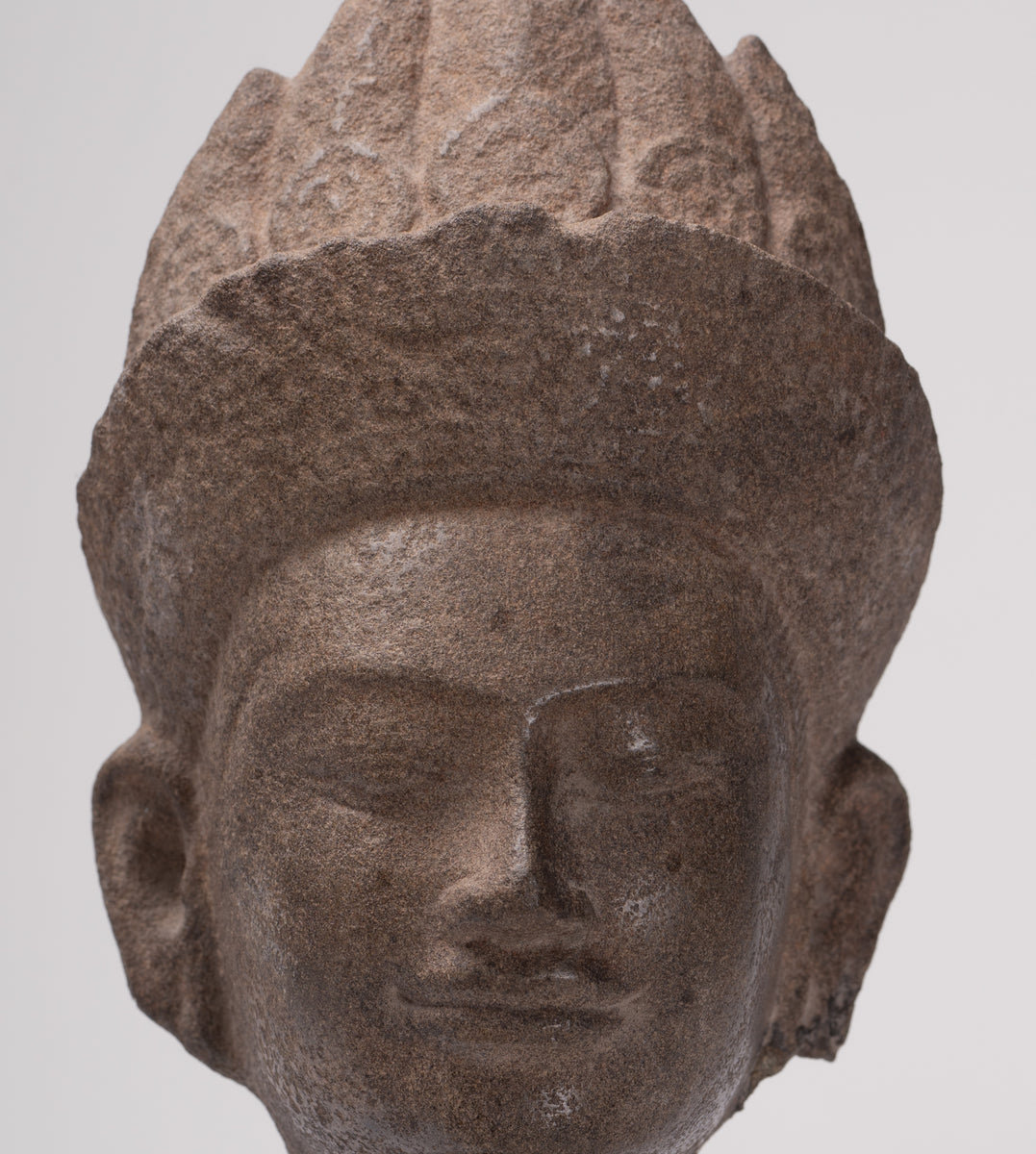 Apsara Statue - Antique Khmer Style Stone Angkor Wat Apsara or Angel S ...