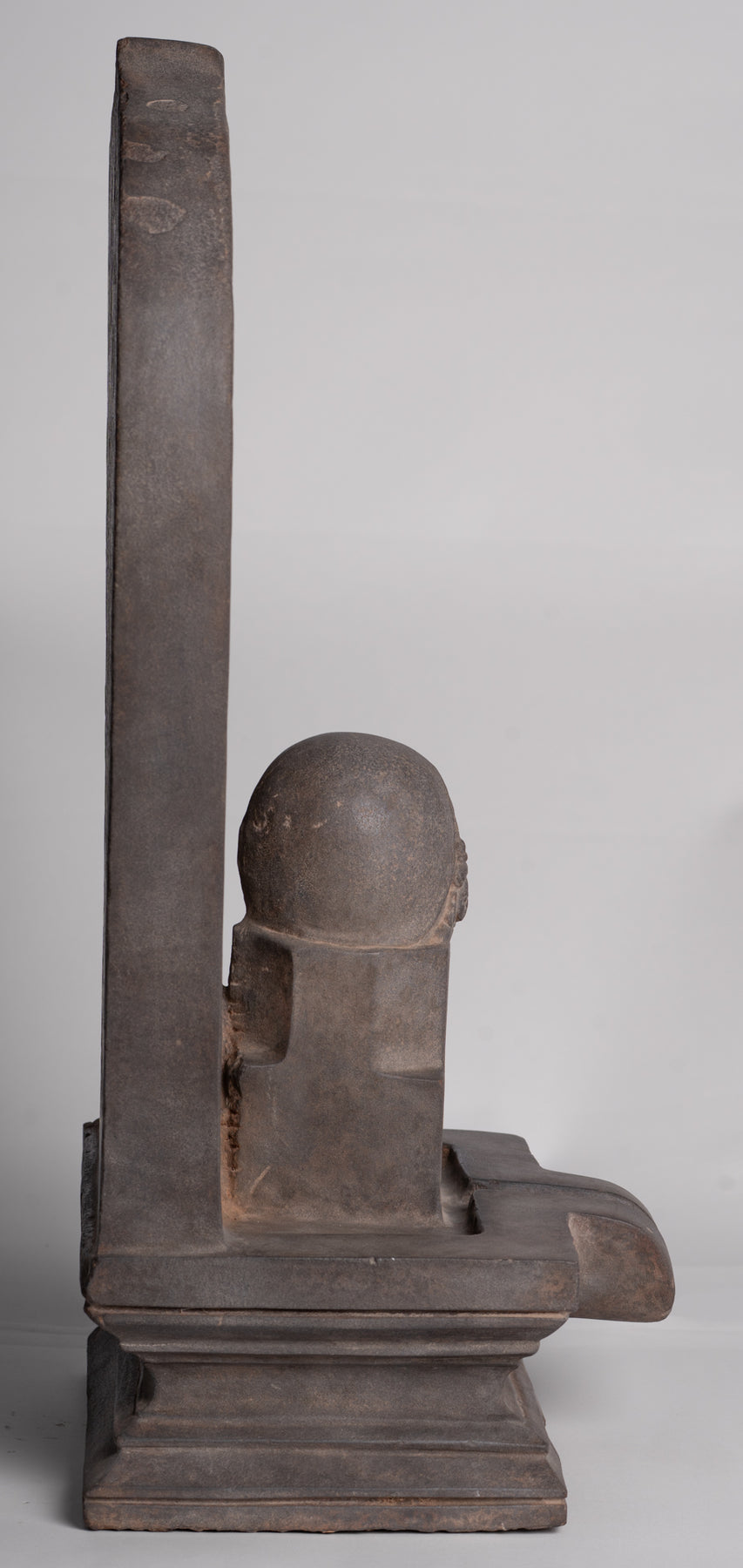 Stein Linga – Antiker Sandstein im Khmer-Stil Shiva Linga / Lingnum ...